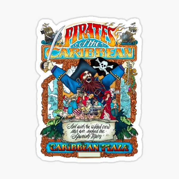 "Pirates" Sticker for Sale by Sharilea | Redbubble