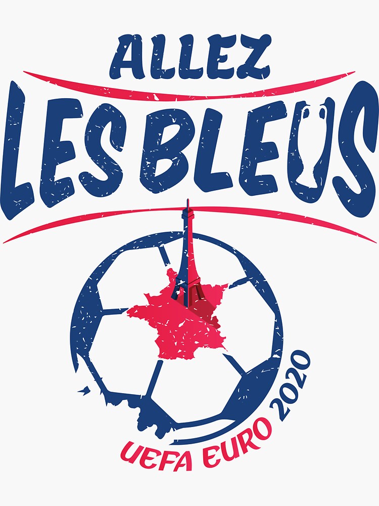 "Allez Les Bleus" Sticker for Sale by sinzosin | Redbubble
