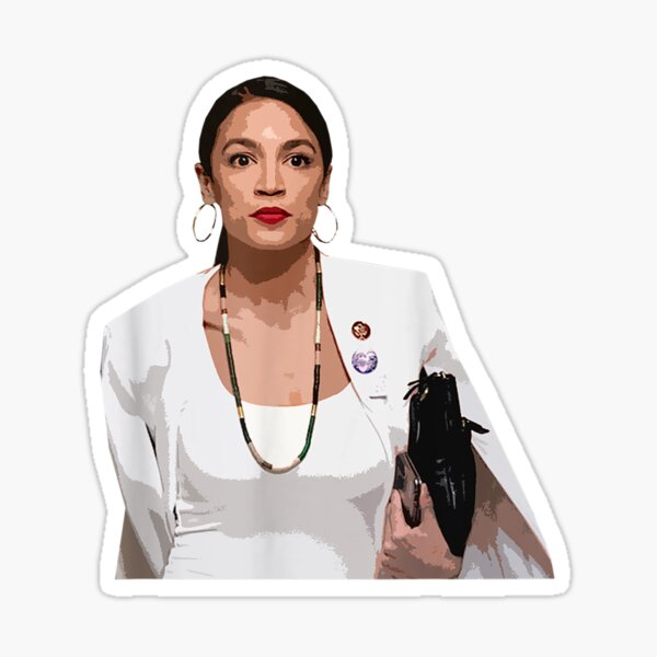 "AOC 0casi0-C0rtezz State of the Union SOTU Meme" Sticker for Sale by ...