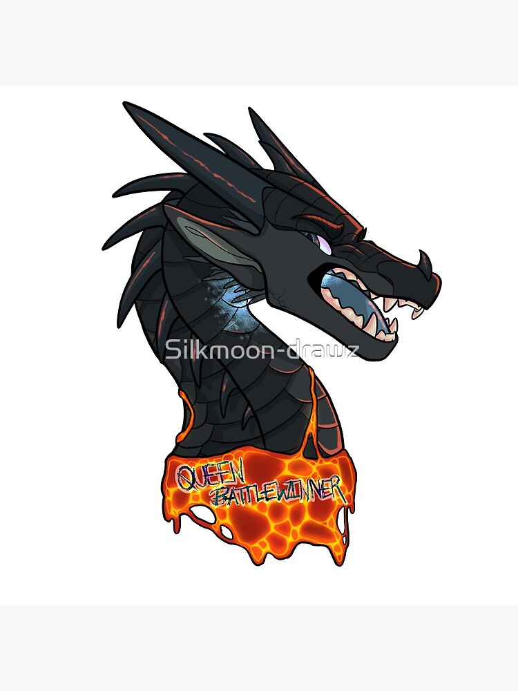 "Queen Battlewinner - WOF Wings of Fire" Art Print for Sale by Silkmoon ...