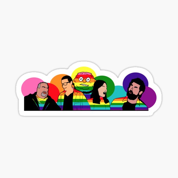 "Pride Cast Members ITYSL Fanart" Sticker for Sale by TXGenealogy ...