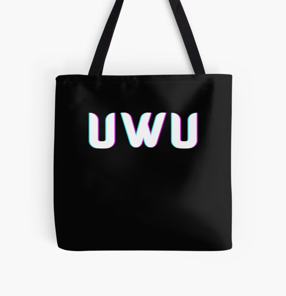 Uwu Emoticon Tote Bags | Redbubble