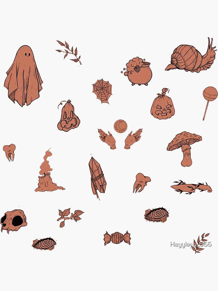 "creature/object pack" Sticker for Sale by Hayyleyy-666 | Redbubble