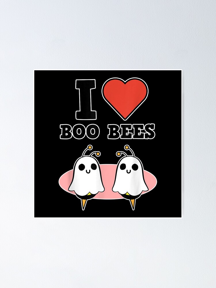 Póster «Boo Bees - Halloween I Love Boo Bees para mujer» de ...