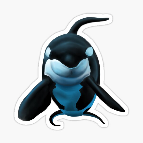"Nakai Orca" Sticker for Sale by orcaartist | Redbubble