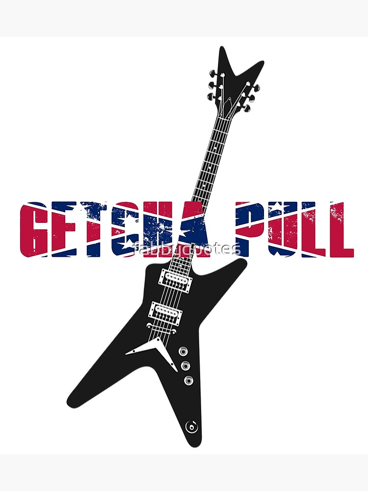 "Getcha Pull | Dimebag Darrell" Poster by fabbyquotes | Redbubble
