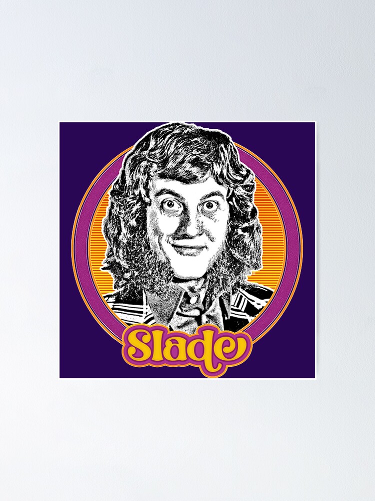 Póster «Camiseta Slade // Retro 70s Style Fan Art Design» de ...