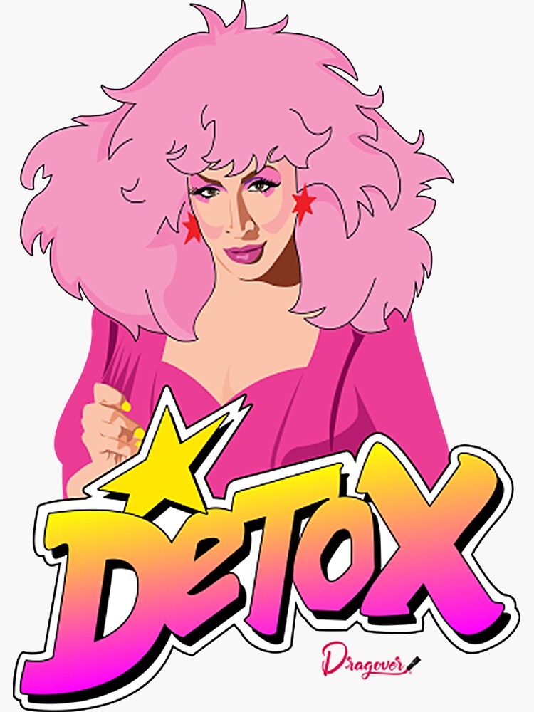 "Detox from Drag Race T-Shirt" Sticker for Sale by boundless1103 ...