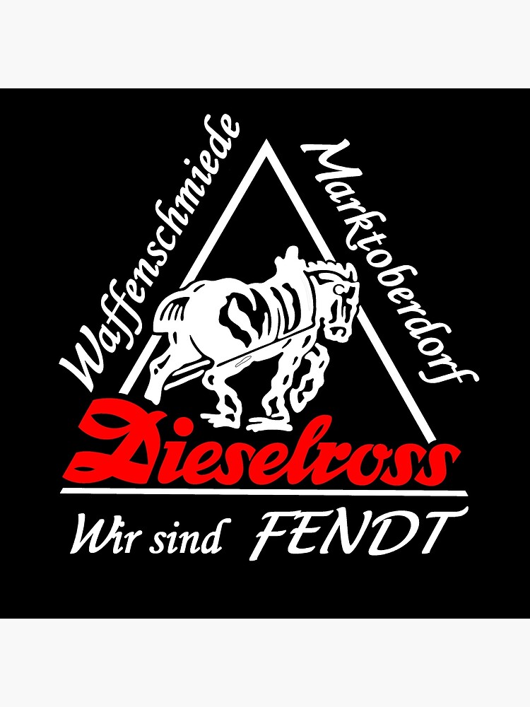"TRACTOR-FENDT DIESELROSS LOGO" Art Print for Sale by EdnaReady | Redbubble