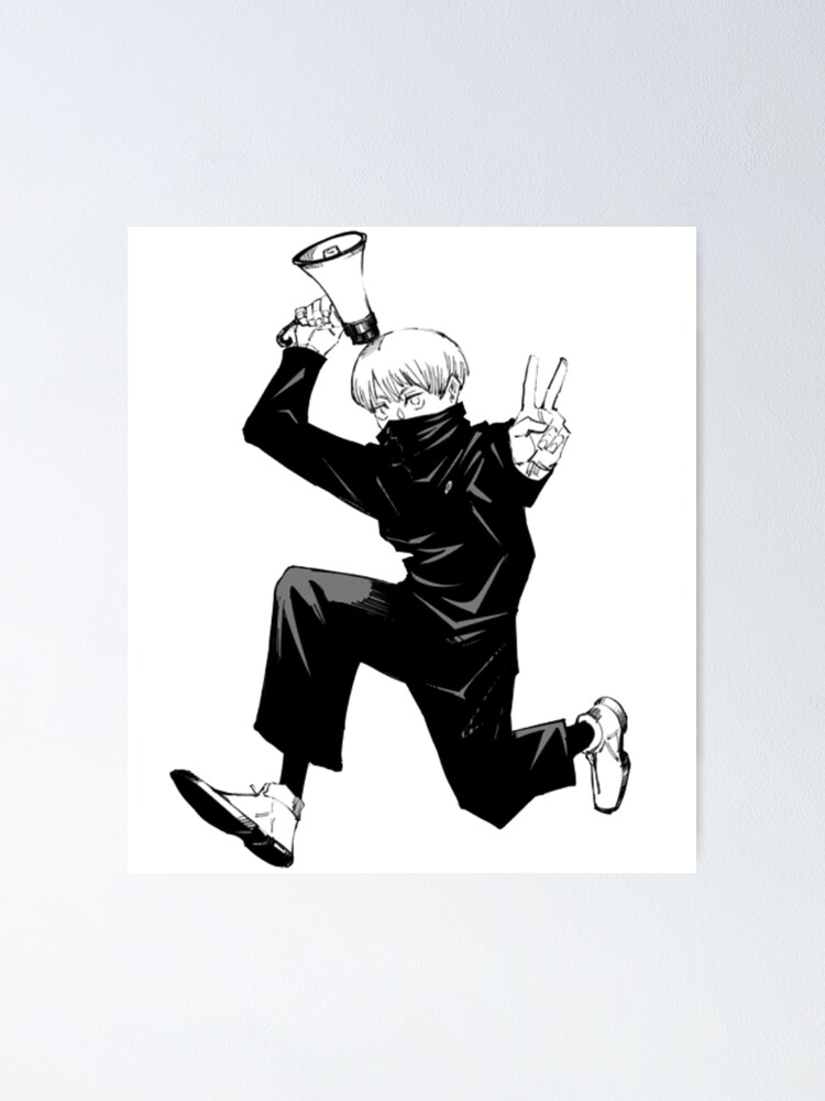 Póster «Inumaki con megáfonos Imprimir» de kirstenovich | Redbubble