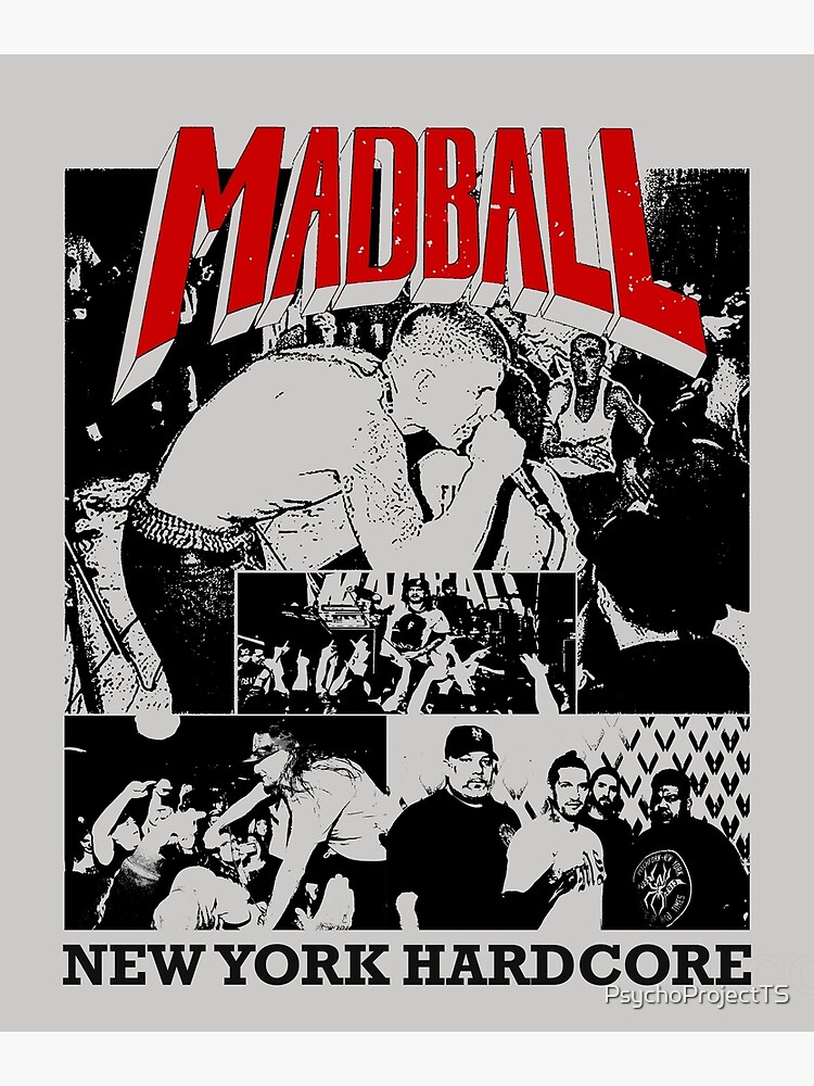 "Madball" Poster by PsychoProjectTS | Redbubble