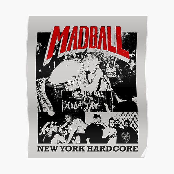 "Madball" Poster by PsychoProjectTS | Redbubble