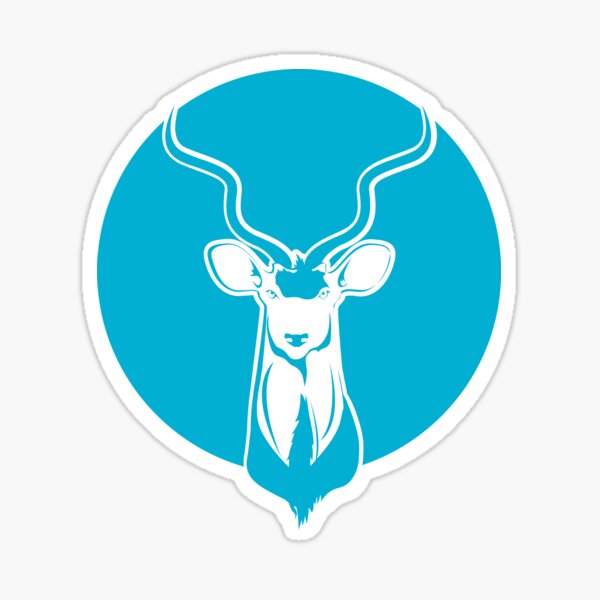 "Kudu" Sticker for Sale by Seiya-shop | Redbubble