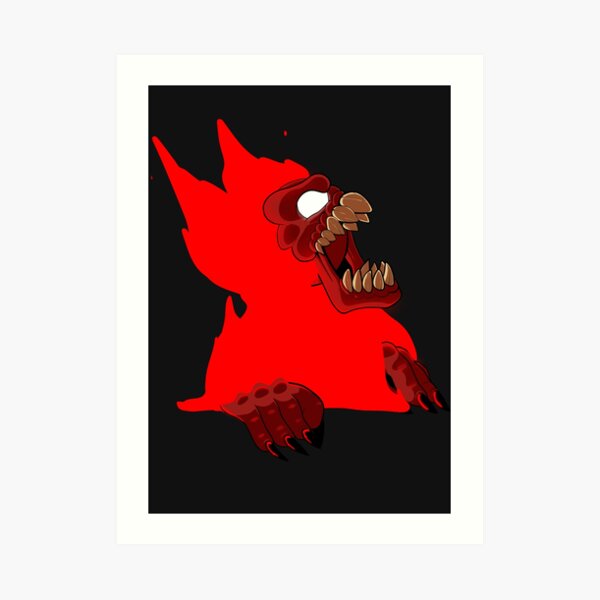 "Tricky FNF (Friday Night Funkin)" Art Print by Atsuhiro | Redbubble