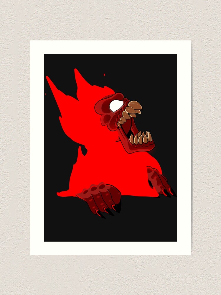 "Tricky FNF (Friday Night Funkin)" Art Print by Atsuhiro | Redbubble