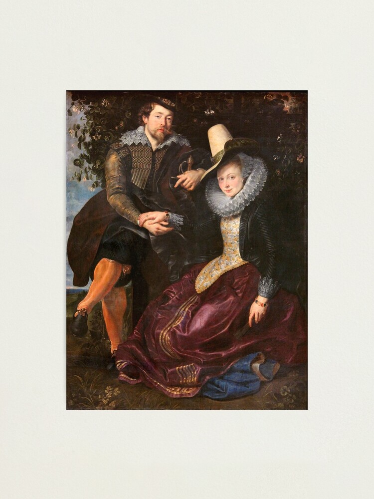 Impression photo avec l'œuvre « Pierre-Paul Rubens. Autoportrait avec ...