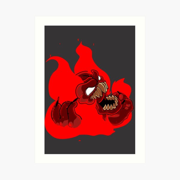 "Tricky FNF (Friday Night Funkin)" Art Print by Atsuhiro | Redbubble