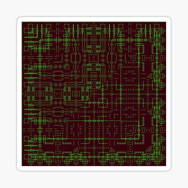 "Components" Sticker for Sale by halcyondecay | Redbubble