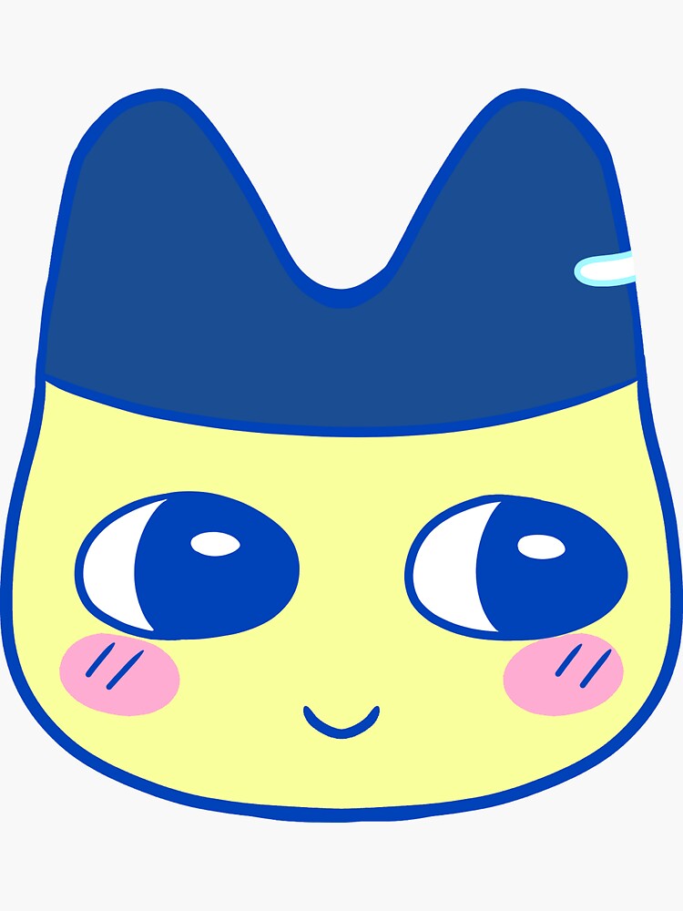 "Mametchi Icon" Sticker for Sale by toastt-oast | Redbubble