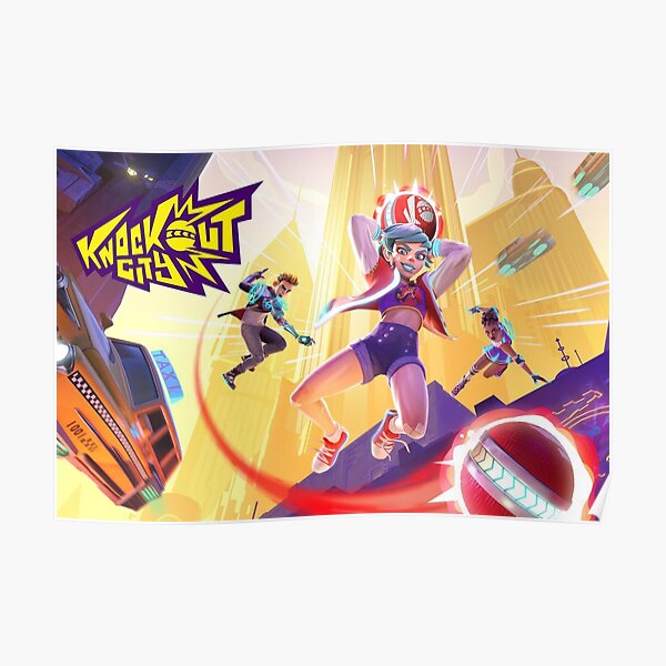 "Knockout City" Poster for Sale by Sarahoctopus | Redbubble