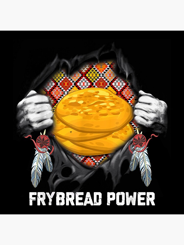 Póster «Alimentación de los indios nativos americanos Frybread Power ...