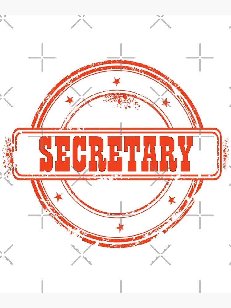 Secretary Seal - Awesome Secretary Gift Idea Premium Matte Vertical ...