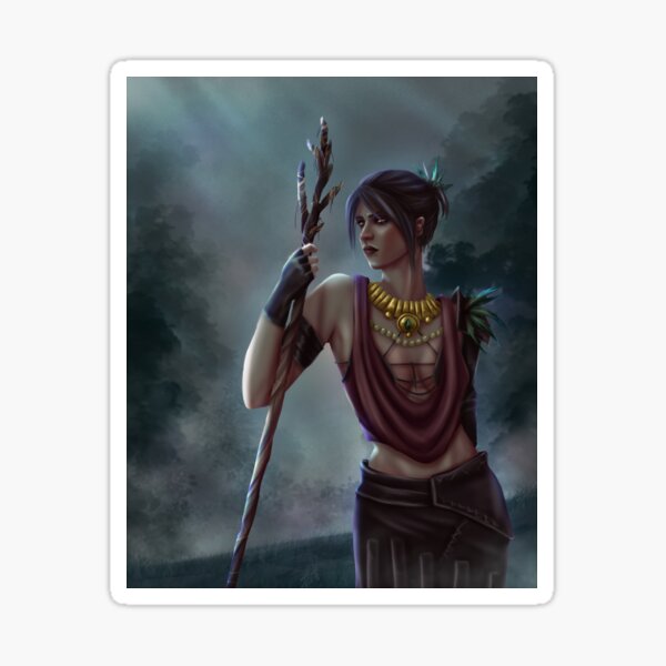 "Morrigan" Sticker for Sale by khazaaddum | Redbubble
