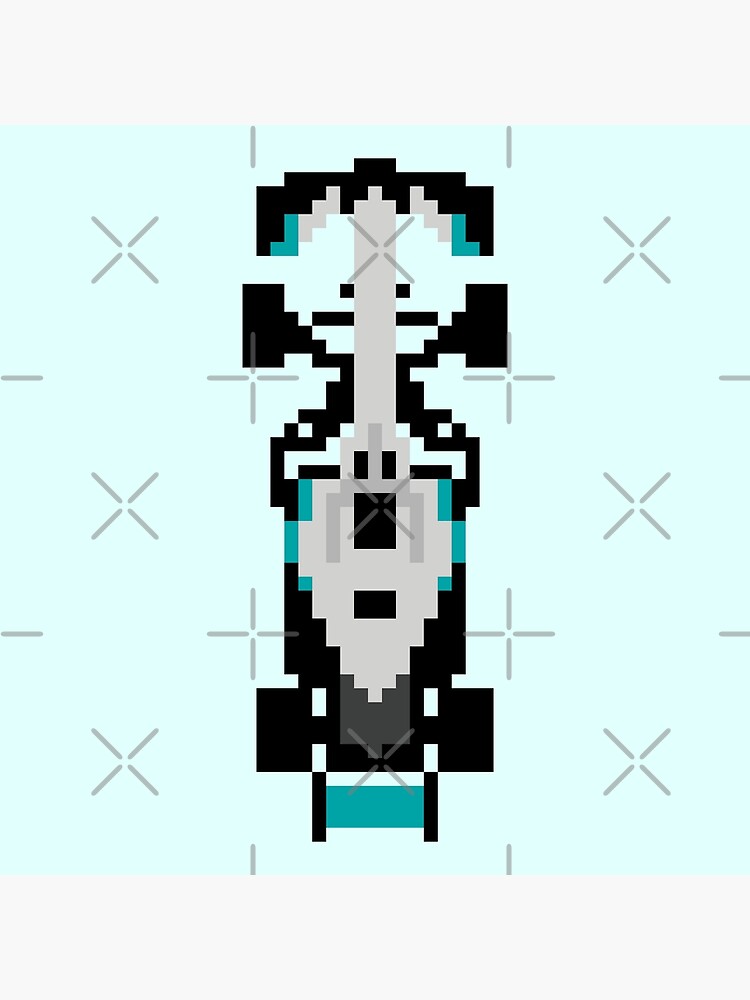 "Mercedes Formula 1 2019 Car - Pixel art" Art Print for Sale by ...