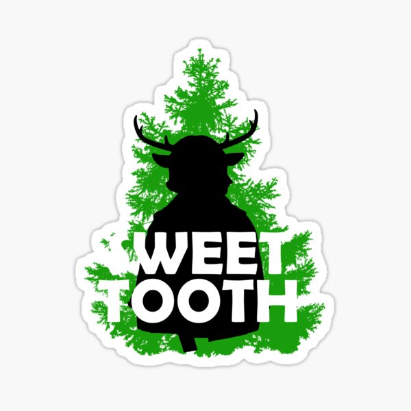 "Sweet Tooth Poster" Sticker for Sale by bernardosantos | Redbubble