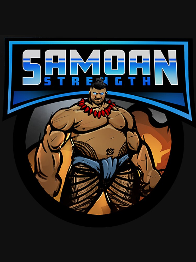 "Samoan Strength Tee T-Shirt" T-shirt for Sale by sparkling2439 ...