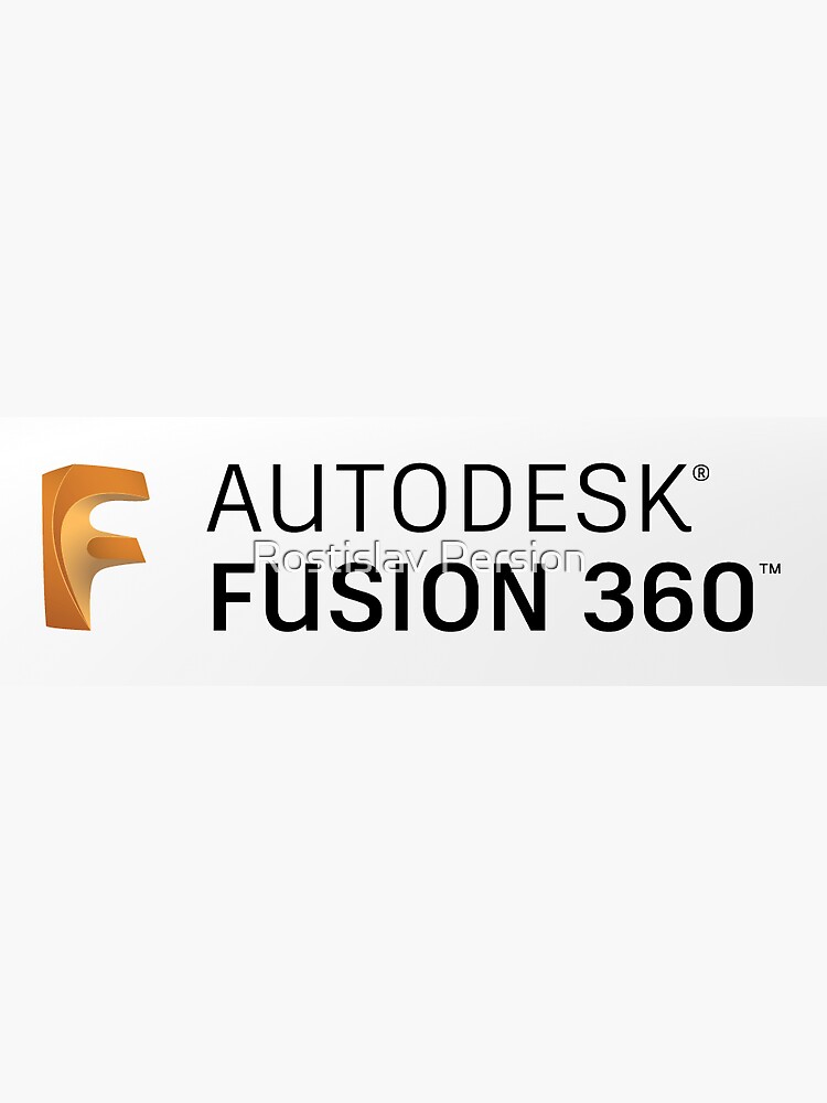 "Fusion 360 Logo" Sticker for Sale by rpersion | Redbubble