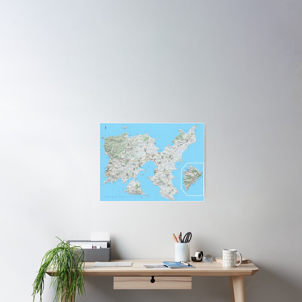 "Arma 3 Altis & Stratis Map HQ" Poster for Sale by Raildur | Redbubble