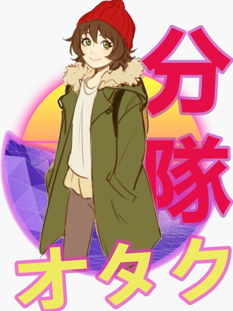 Pegatina «Diseño llorón del animado del devilman de Miki Makimura ...