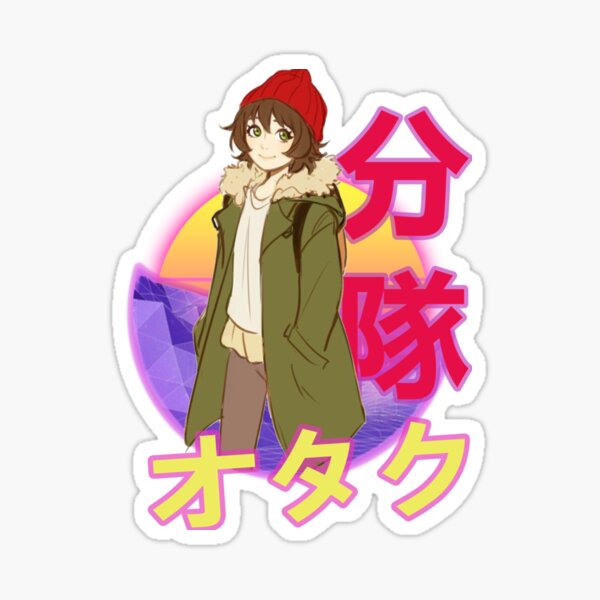 Pegatina «Diseño llorón del animado del devilman de Miki Makimura ...