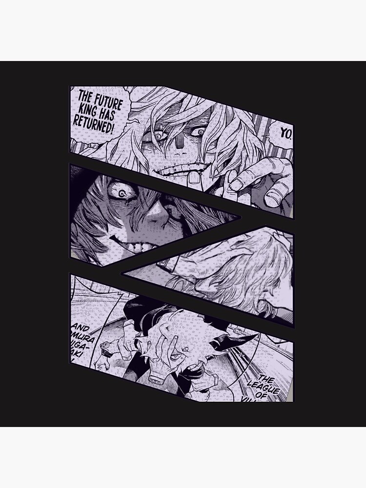 "Tenko Shimura - Tomura Shigaraki Manga Panels Design My Hero Academia ...