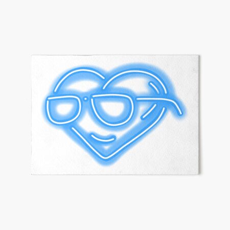 "Patton Sanders Symbol Neon Logo" Art Board Print for Sale by Quarzadi ...