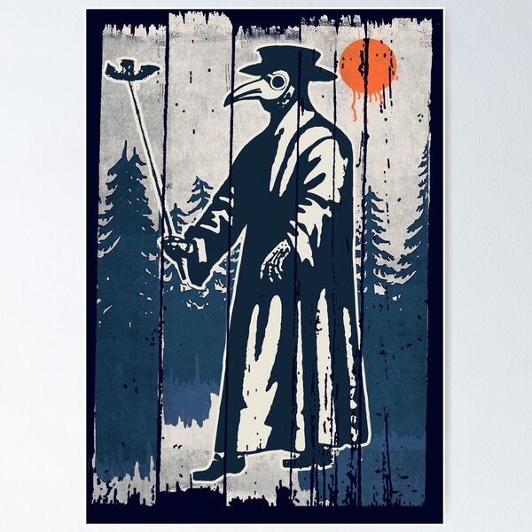 "Black Plague" Poster for Sale by Le-Freak | Redbubble