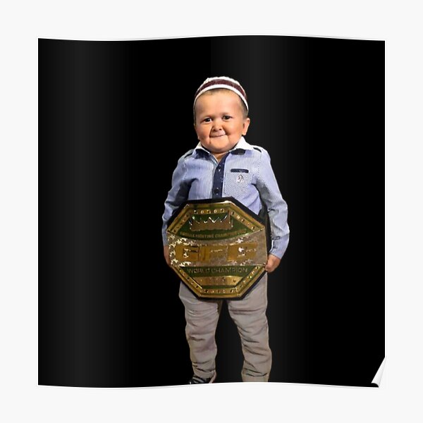 "Hasbulla" Poster for Sale by Todit-redbubble | Redbubble