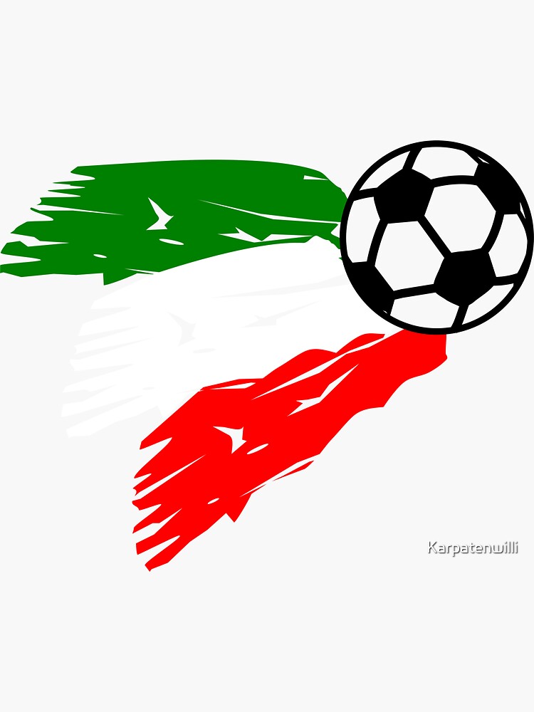 "Italy football fans" Sticker for Sale by Karpatenwilli | Redbubble