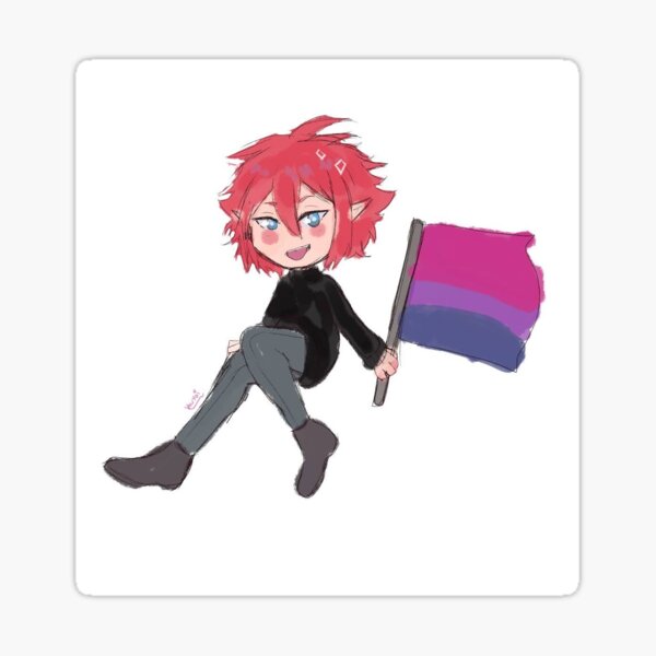 "Pride moth ocs" Sticker for Sale by Kuyoi | Redbubble