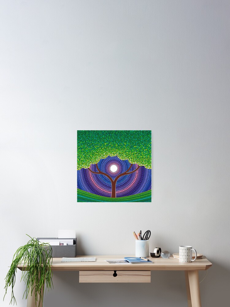 "Happy Tree of Life" Poster for Sale by ElspethMcLean | Redbubble