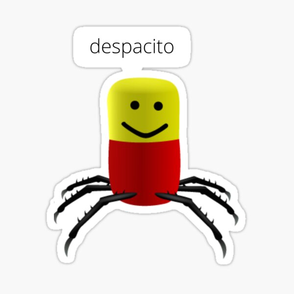 "Cool Despacito Spider" Sticker for Sale by Awilioq | Redbubble