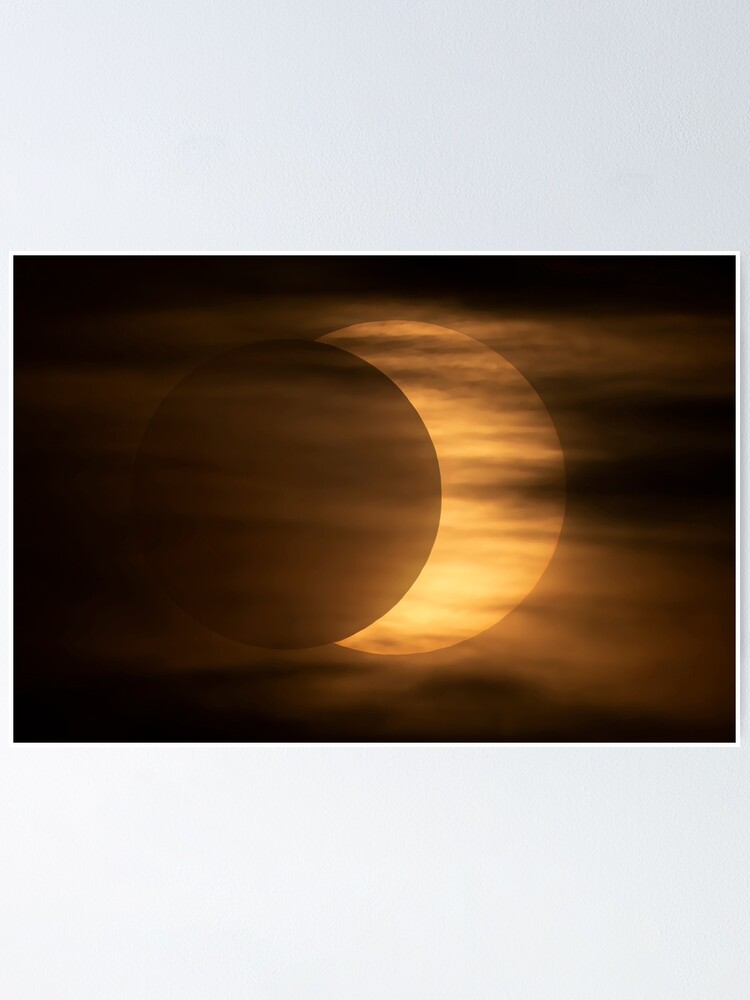 "Annular Solar Eclipse" Poster by darby8 | Redbubble