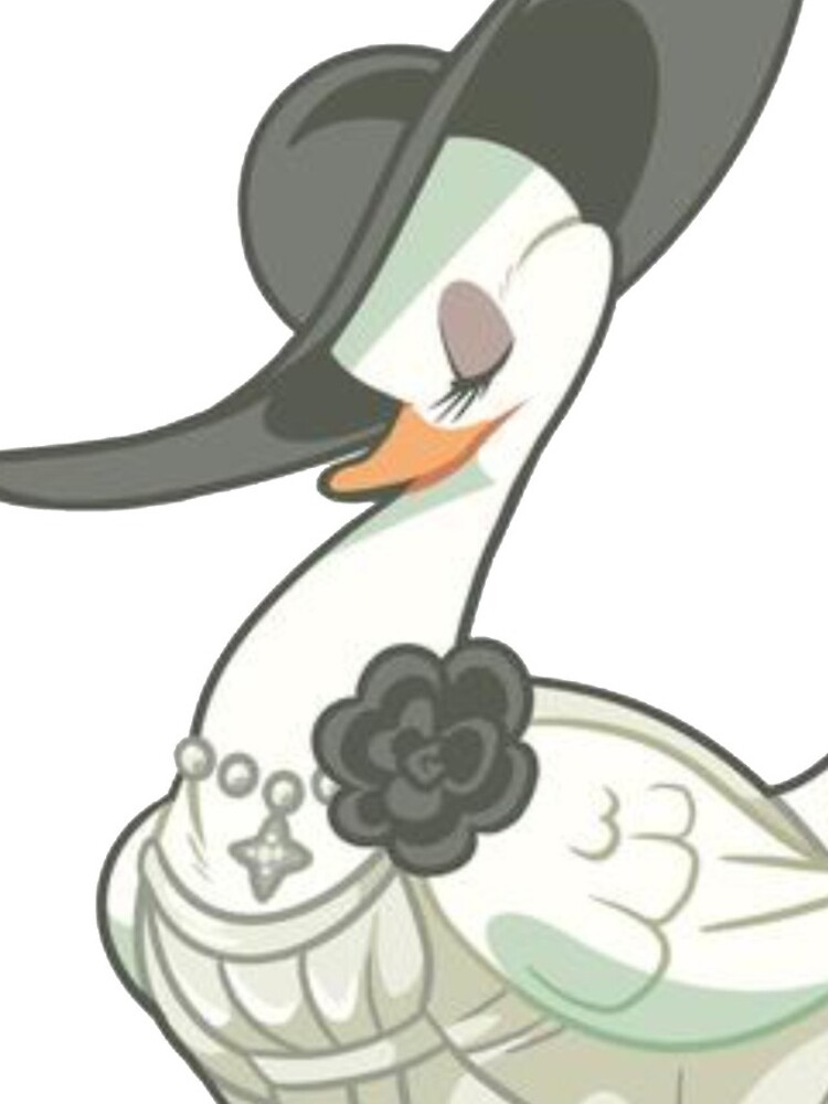 "Duck Lady Dimitrescu Resident Evil Village RE8" iPhone Case for Sale ...