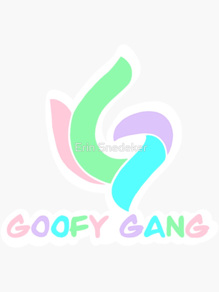 "Goofy Gang logo pt2" Sticker by Emsnedeker | Redbubble