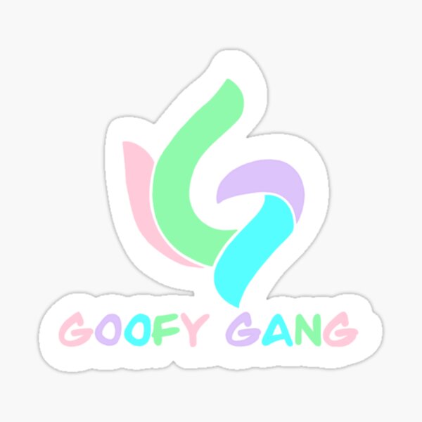 "Goofy Gang logo pt2" Sticker by Emsnedeker | Redbubble