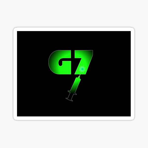 "G7" Sticker by Klementsen | Redbubble