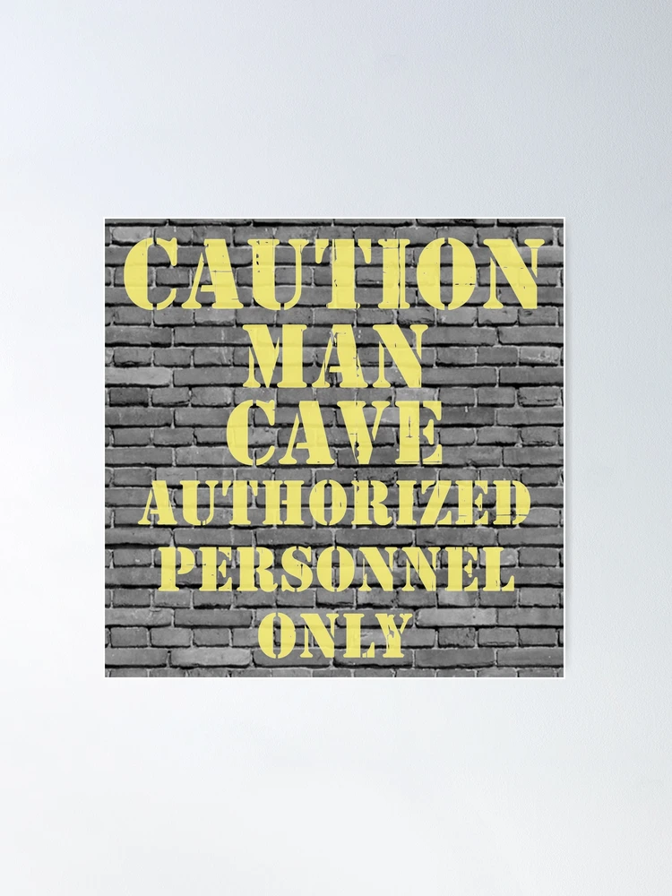 Funny Man Cave Signs