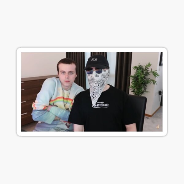 "Memeulous and ImAllexx Family Sweatshirt" Sticker by Bxns-Drip | Redbubble