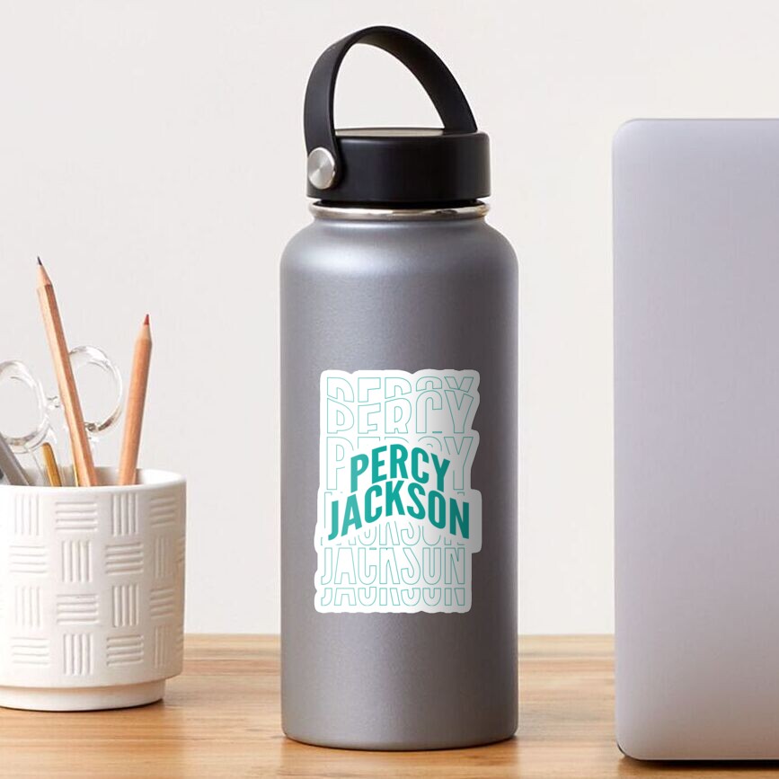 Pegatina «Percy Jackson - Percy Jackson Typography» de babyimfull ...